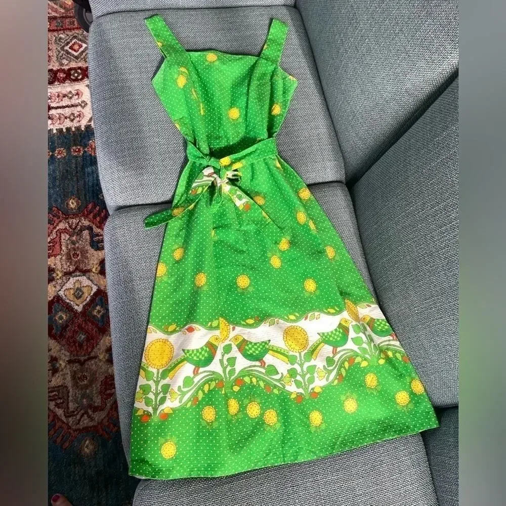 Vintage | Dresses | Vintage Liberty House Hawaiian Dress With Birds ...